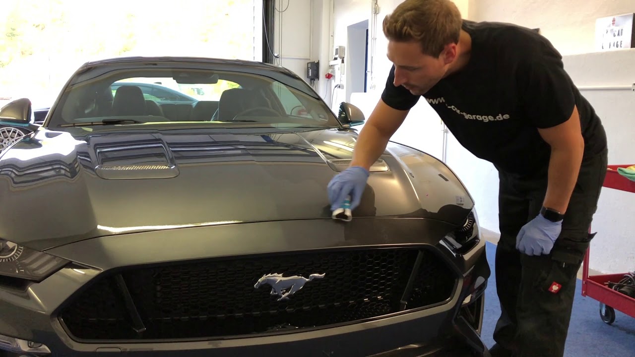 Ford Mustang GT V8 - Detailing - PS Car Garage - YouTube