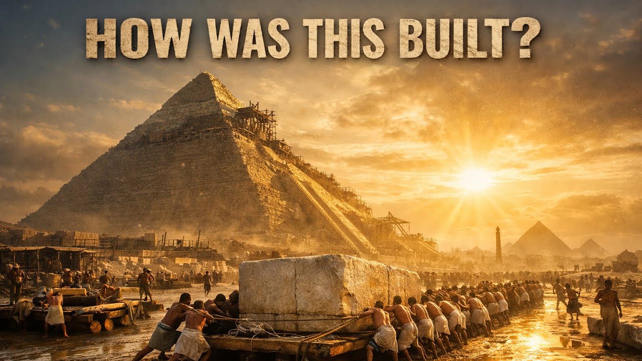 Limestone, Ramps, And Ingenuity: How Pyramids Were Built - YouTube