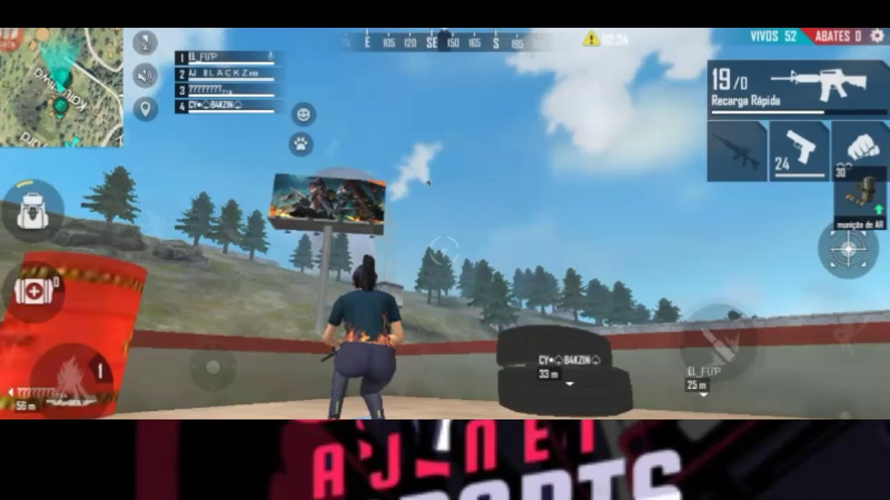 RESPEITA O SUCO DE FRUTA FREE FIRE !! SOLO RANKEAD !! FREE FIRE - YouTube