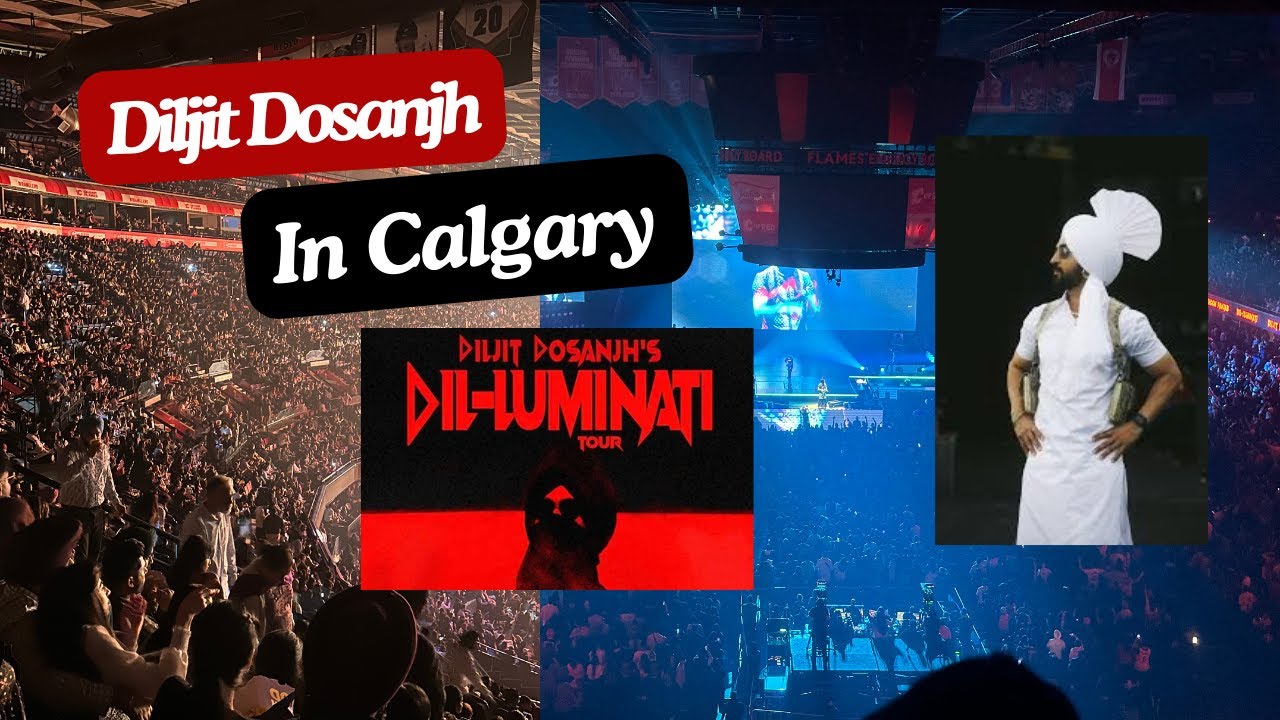 Diljit Dosanjh Concert in Calgary | Dil-lluminati Tour 2024 Canada # ...