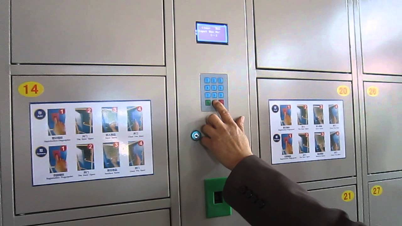 Finger Print Locker Operation 指纹柜操作视频 - YouTube