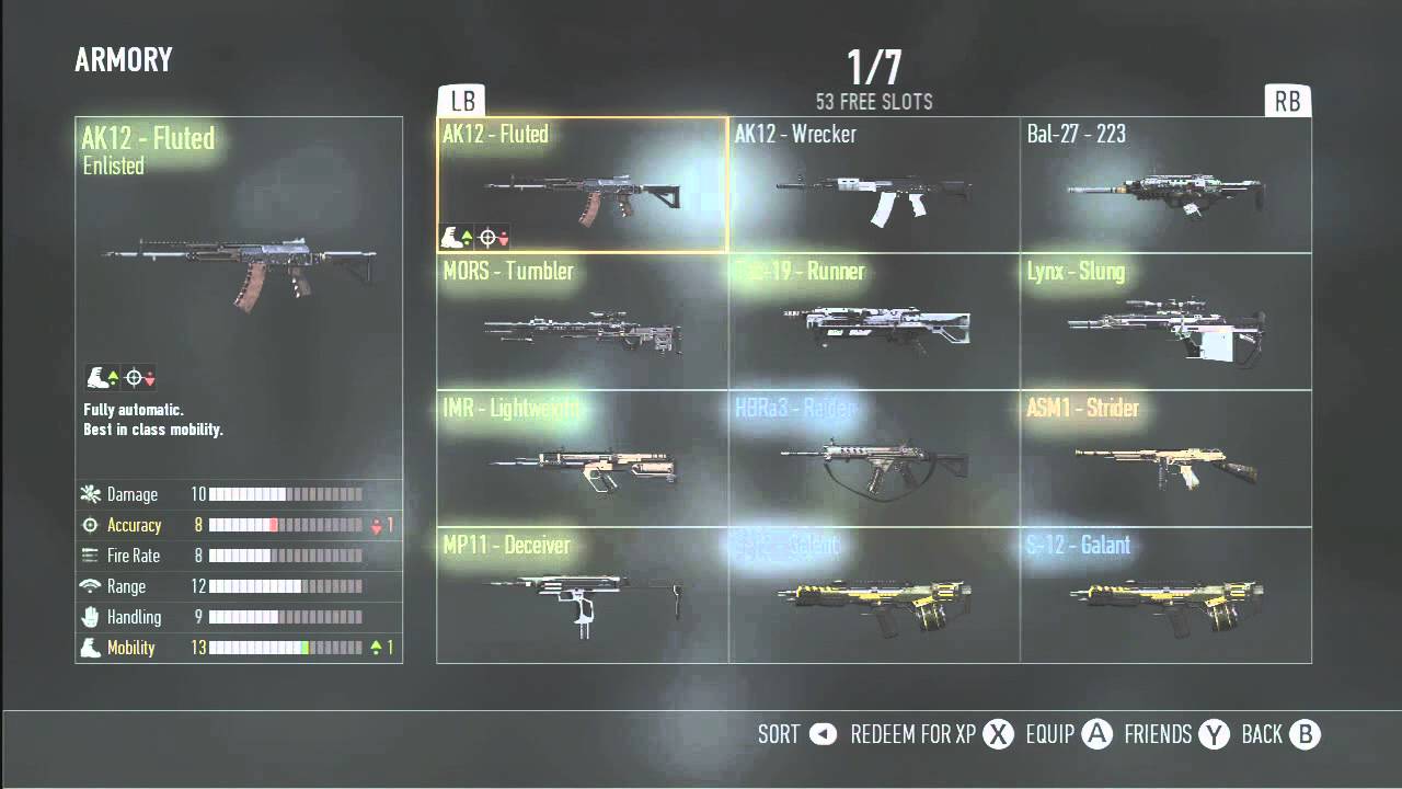 Advanced Warfare - Supply Drop and Weapon Variants - YouTube