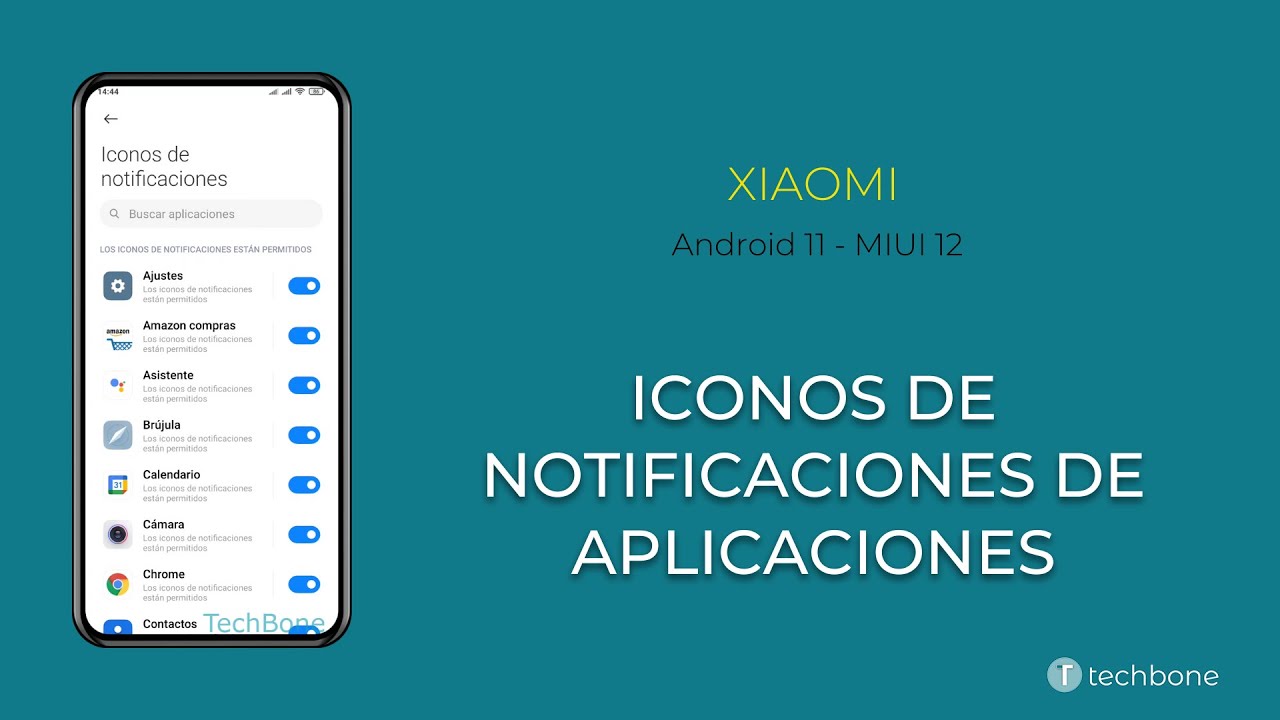 Iconos de Notificaciones de Aplicaciones individuales - Xiaomi [Android ...