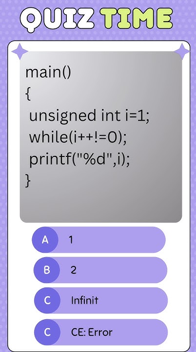 Basic C Program Guess the Output 🤯. - YouTube