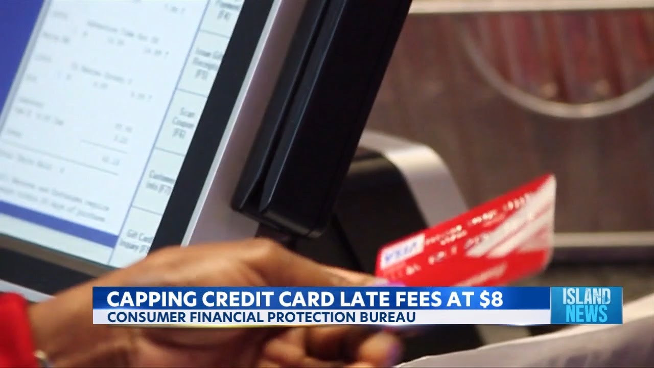 Regulators limit credit card late fees to $8 in consumer win - YouTube