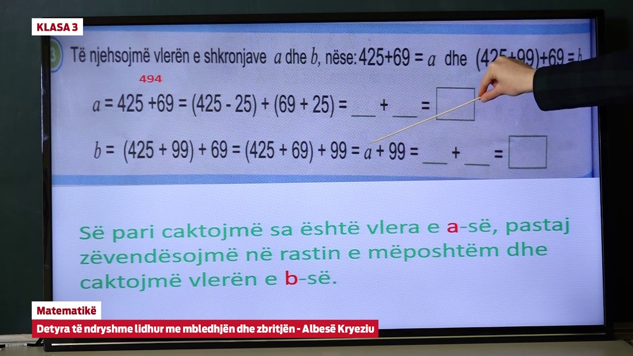 e Mesimi Klasa 3 - 3358 Matematikë - Detyra të ndryshme lidhur me ...