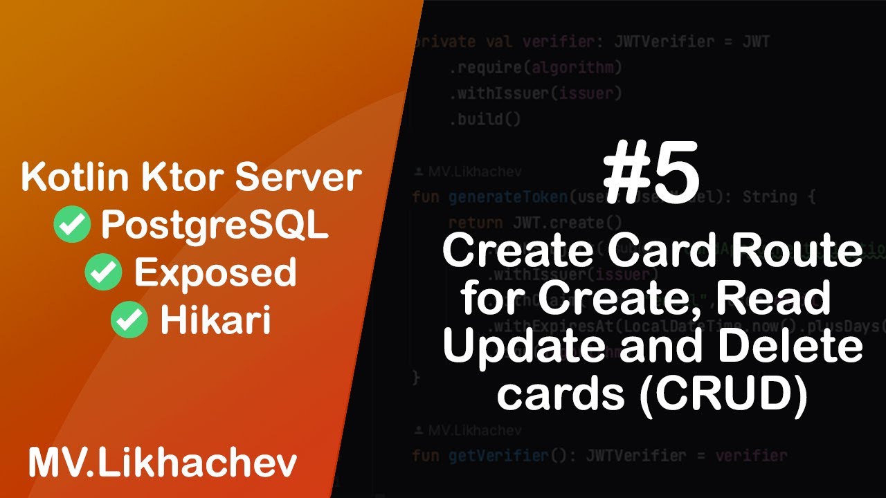 Пишем Backend на Kotlin и Ktor: Создаем роуты для создания, чтения, обновления и удаления ...