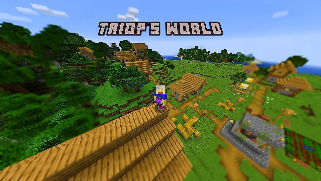 Minecraft Triop's World ep2 : Maresc casa ! - YouTube