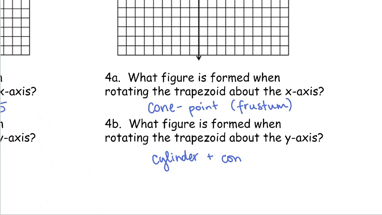 Unit 7 - Rotational Solids/Volume & Surface Area part 1 - YouTube