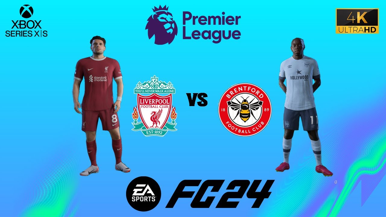 Ea Sports Fc24 Liverpool Vs Brentford Premier League 23 24 Xbox