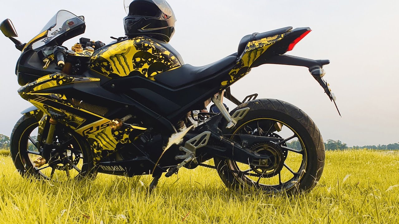 Best Bike Sticker modification In Bangla,,,Yamaha R15 v3 Indonesia ...