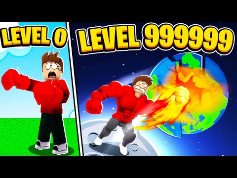 BECOMING LEVEL 99999 IN CHAMPION SIMULATOR ROBLOX
