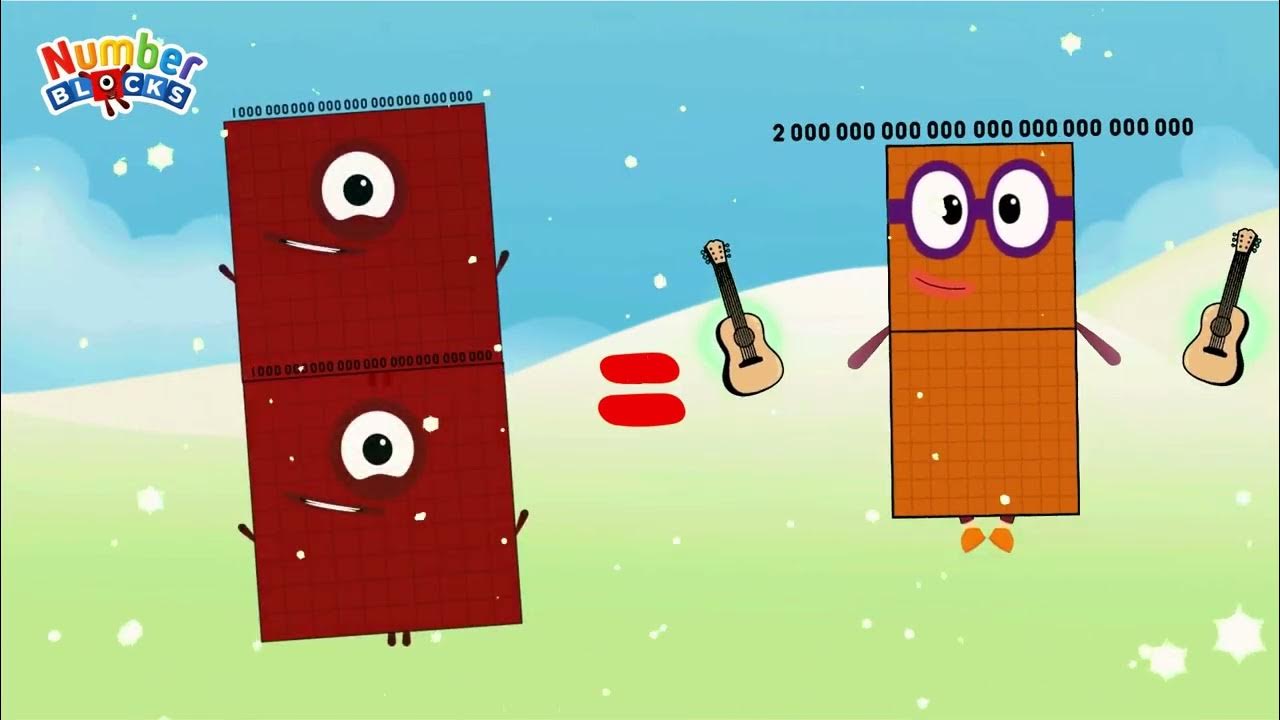 FUNNY DUPLICATE NUMBERBLOCKS ADDITION | ADD AND COUNT RANDOM BIG NUMBERS (1Sp-1N) @ColorArt_id ...