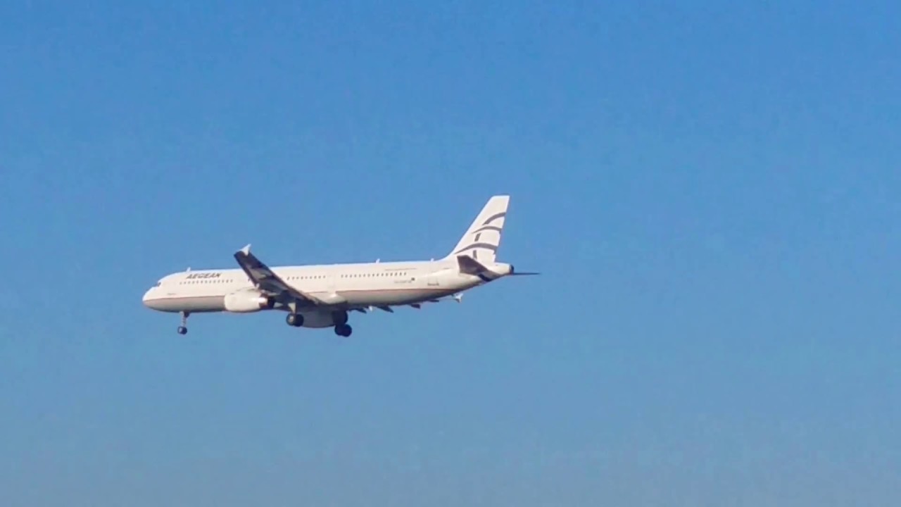 ΠΡΟΣΓΕΙΩΣΗ ΑΕΡΟΠΛΑΝΟΥ ΤΗΣ AEGEAN AIR LINES ΣΤΟ ΑΕΡΟΔΡΟΜΙΟ ΜΑΚΕΔΟΝΙΑΣ ...