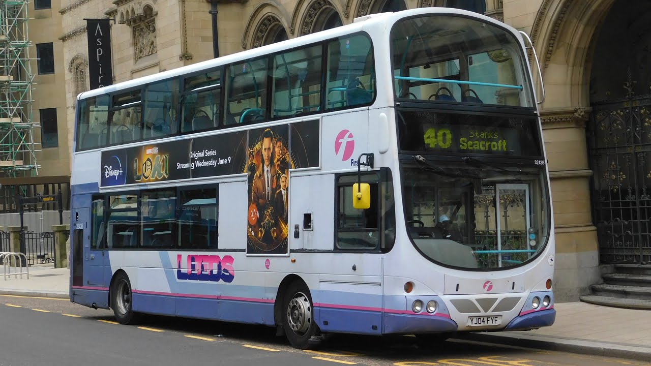 The Leeds Mega Hoover!! | Volvo B7TL Gemini 32436 (YJ04 FYF) | First ...