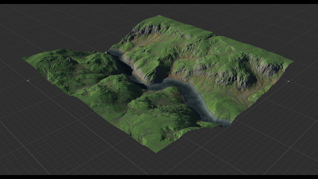 Weekly Gaea Terrain - Week 16 - YouTube