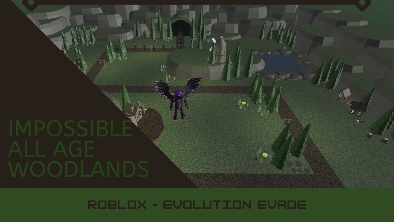 Impossible All Age Woodlands - Roblox - Evolution Evade - YouTube