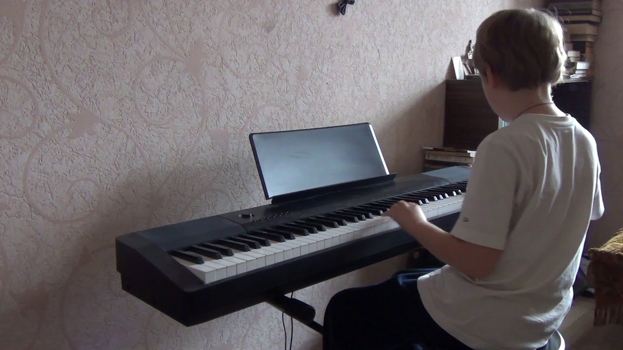 Casio cdp-120 в качестве midi-клавиатуры. Linux. Ubuntu. Ardour4 - YouTube