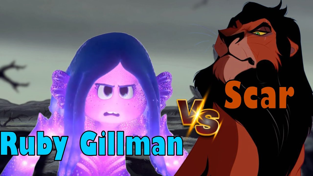 Ruby Gillman Vs Scar - YouTube