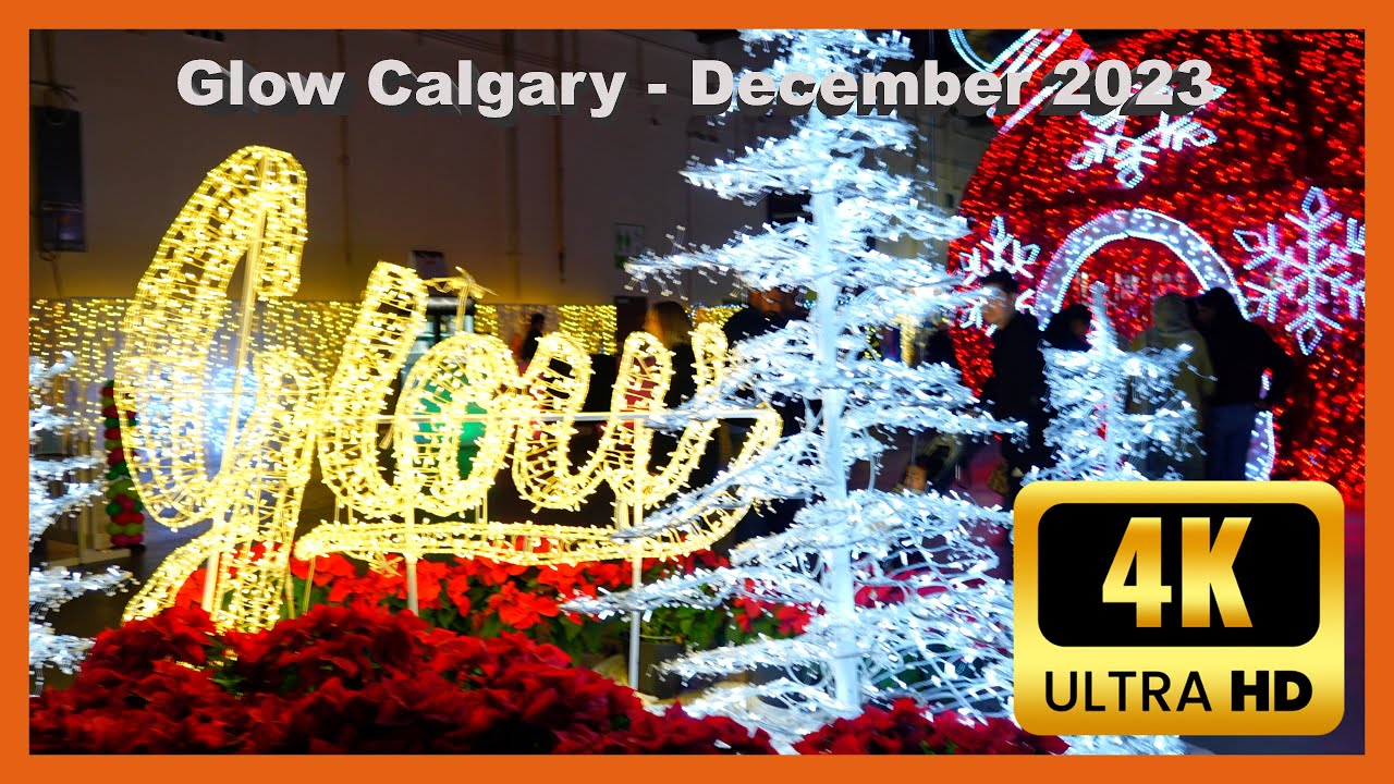Glow Calgary 2023 (Christmas Lights) 😊🎄🇨🇦 #glowcalgary #calgary # ...