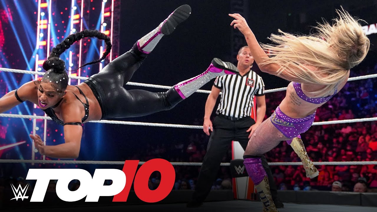 Top 10 Raw moments: WWE Top 10, Oct. 4, 2021 - YouTube