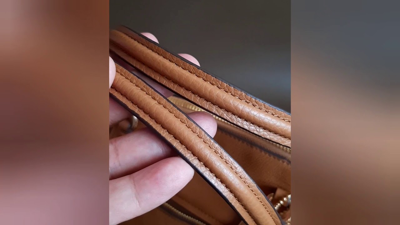 COACH 79997 PABLE LEATHER PRAIRIE LIGHT SADDLE - YouTube