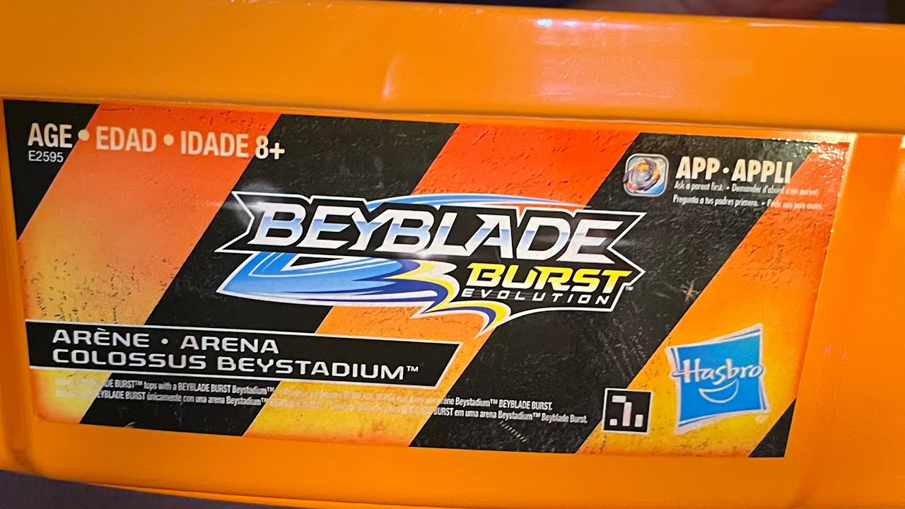 Beyblade Burst Colossus Beystadium Unboxing Video (Used) - YouTube