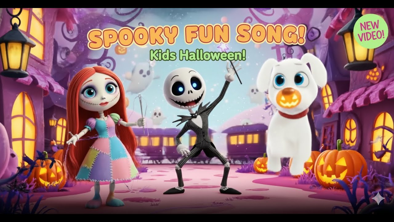 WOAH! 👻 The Scariest Ghost Song! | Halloween Songs for Babies ...