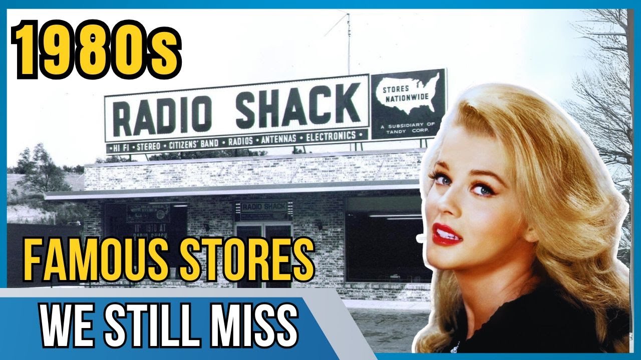 CLOSED! 12 Iconic 1980s Stores That We Lost Forever Part 2 - YouTube