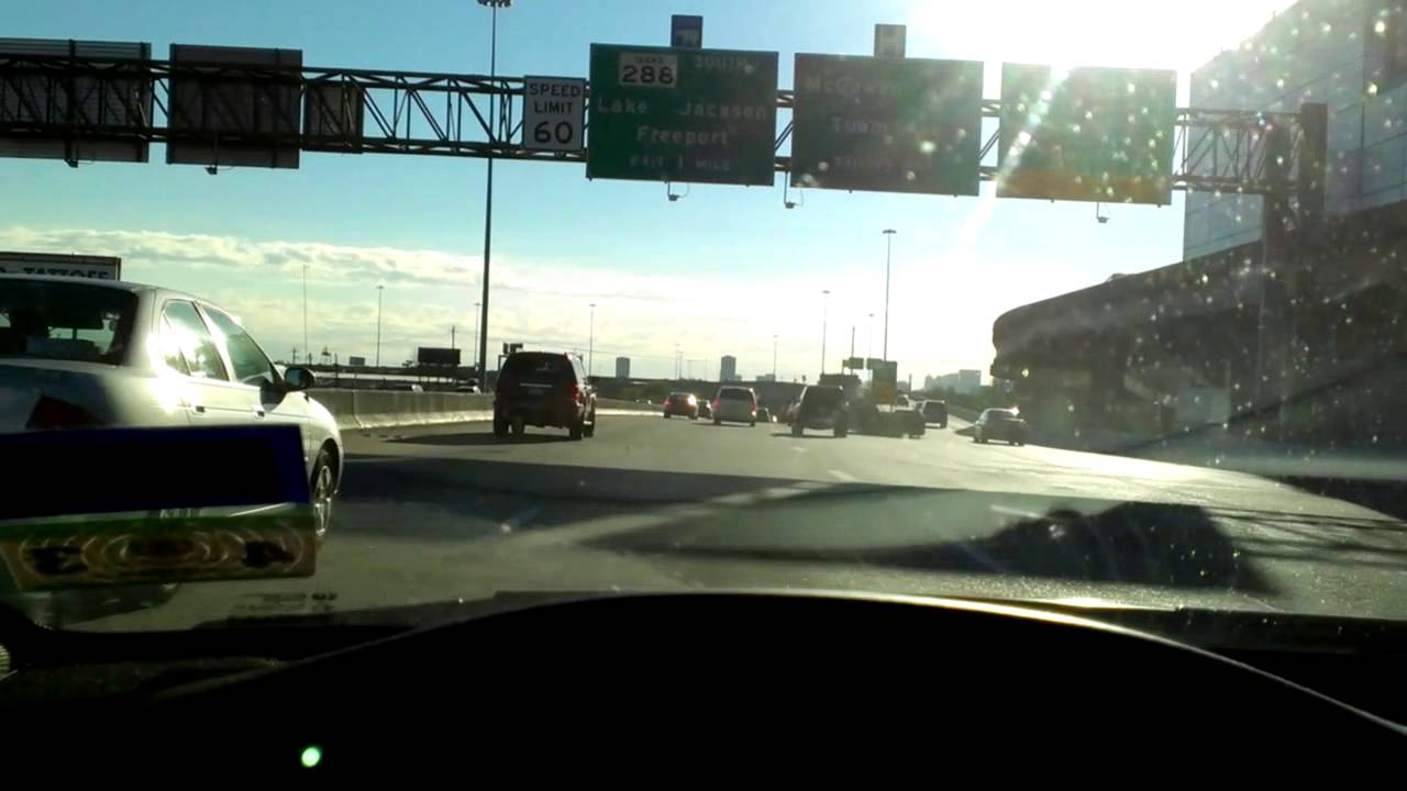 Driving through Houston Texas Traffic - YouTube