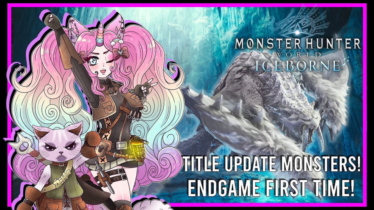 Iceborne Title Update Monsters! | New MH Player's First Time in Monster ...