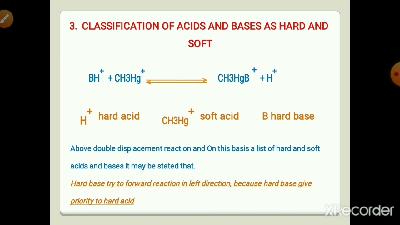 Hard and soft acids and bases: Pearson' s Concept - Inorganic Chemistry ...