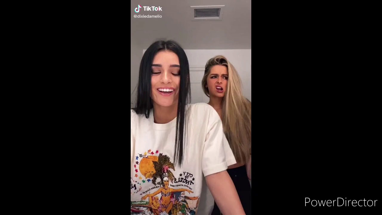 TIK TOK-Dixie D'amelio and Addison Rae 👑 - YouTube
