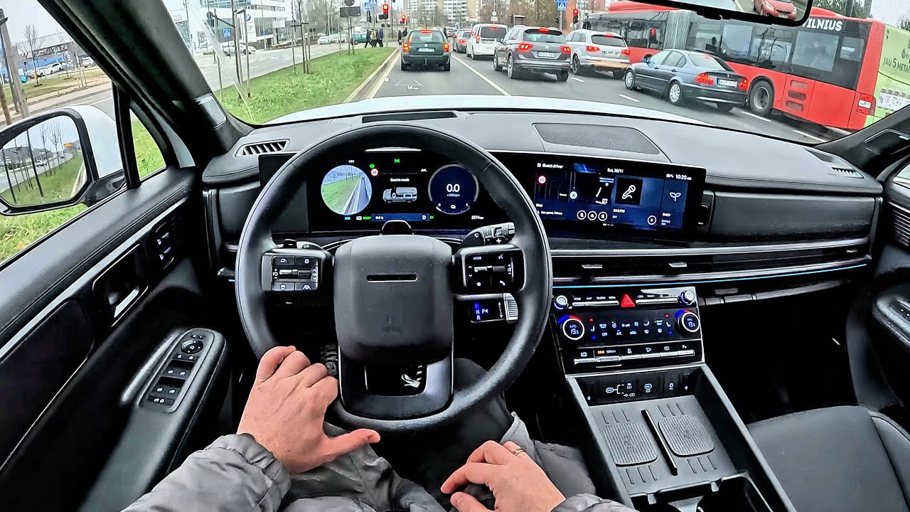 2025 Hyundai Santa Fe [253HP PHEV Calligraphy] | POV Test Drive | 4K ...