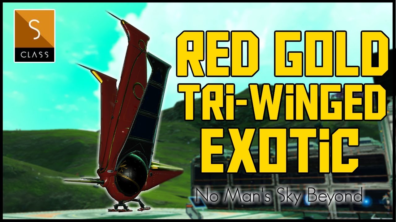 No Man's Sky - Tri Wing Exotic ship Location - Ship Hunters - Living ...
