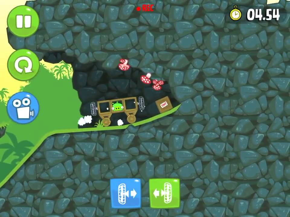 Bad Piggies level 1-7! - YouTube