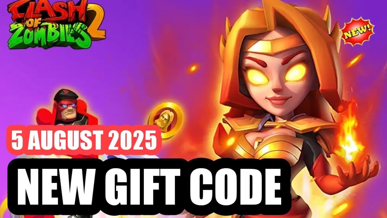 Clash Of Legends Heroes New Code | Clash of Zombies 2 Game New Gift Code August 2025 - YouTube