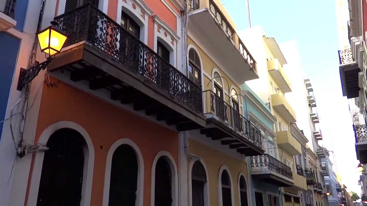 Old San Juan, Puerto Rico - Downtown Colonial Architecture HD (2013 ...