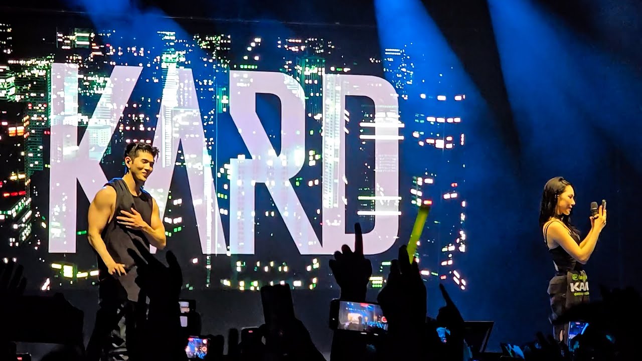 KARD Concert in Sydney - FANCAM Highlights | 'PLAYGROUND' KARD OCEANIA ...