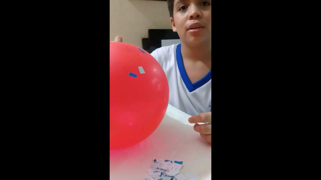 experimento electricidad estatica globo - YouTube