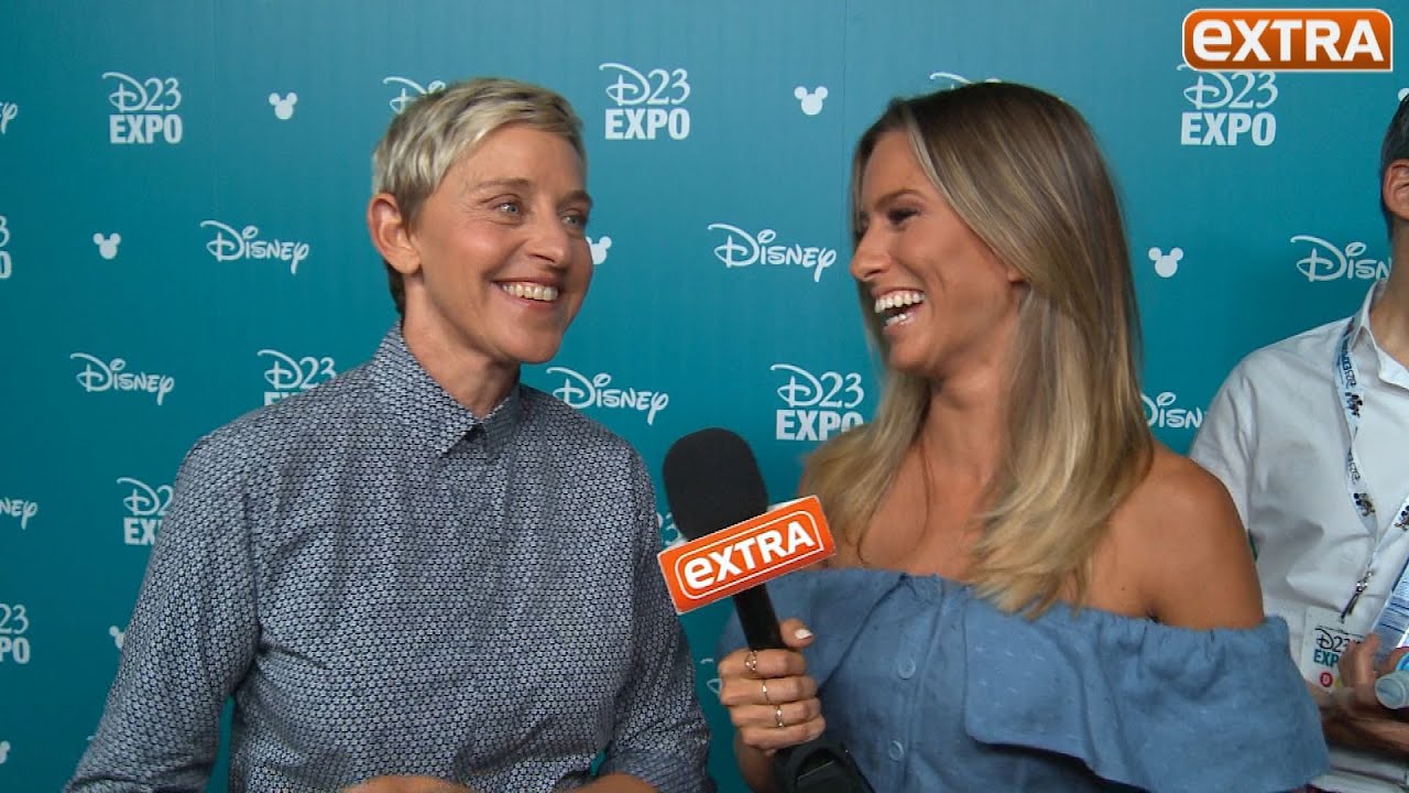 Ellen DeGeneres on 'Finding Dory' and Jennifer Aniston & Justin Theroux ...