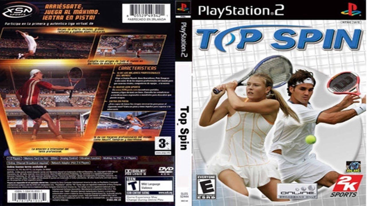Top Spin - PS2 Gameplay - YouTube
