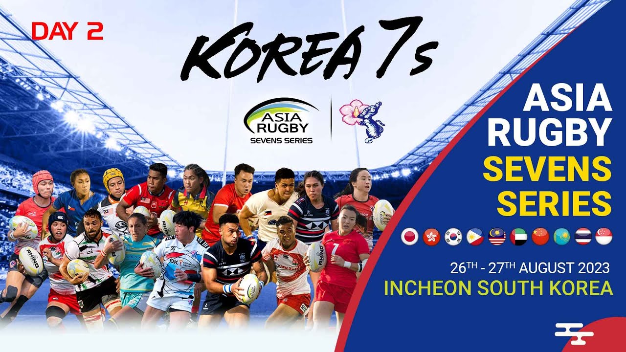 Asia Rugby Sevens Series 2023 Korea 7s - Day 2 - YouTube