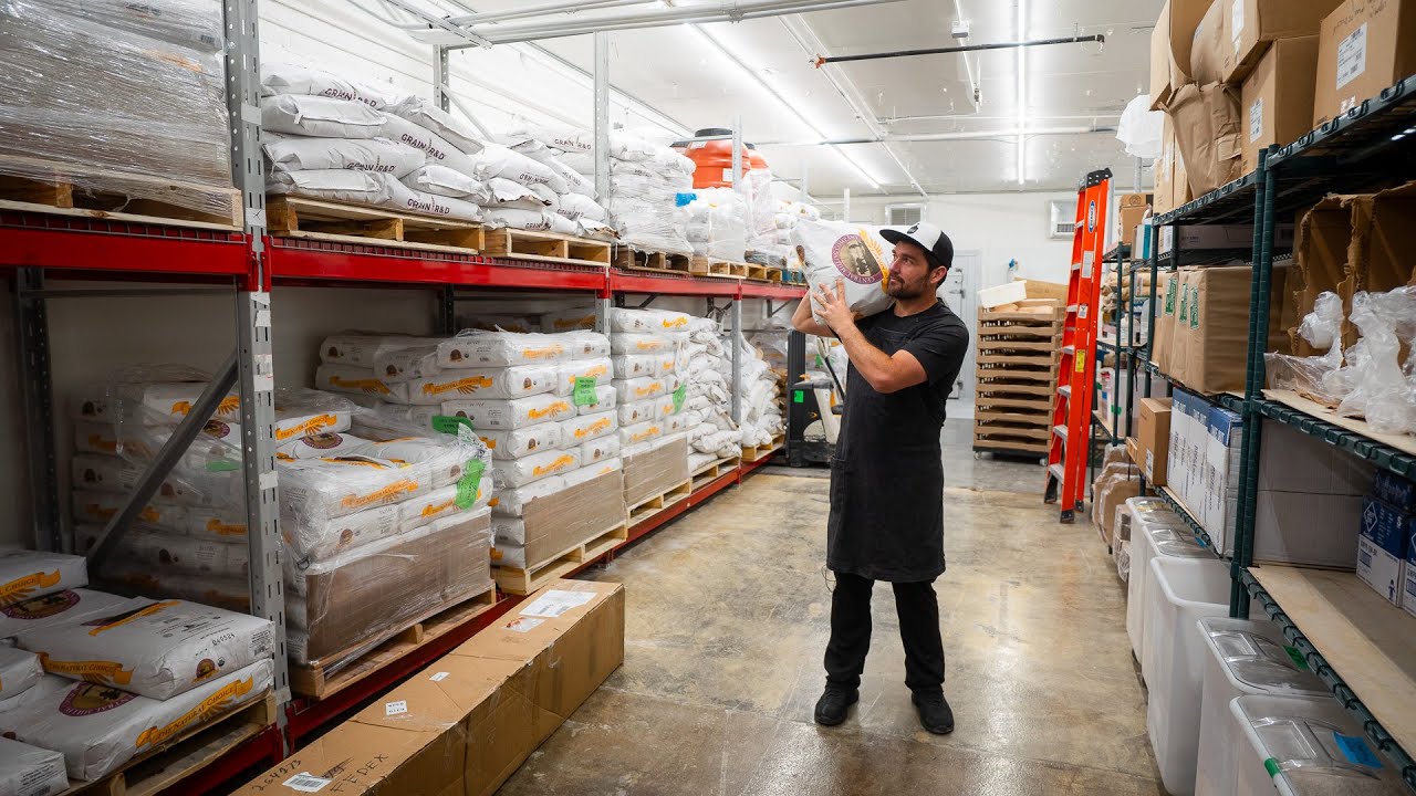 BIG Upgrade to Our Flour Storage - YouTube