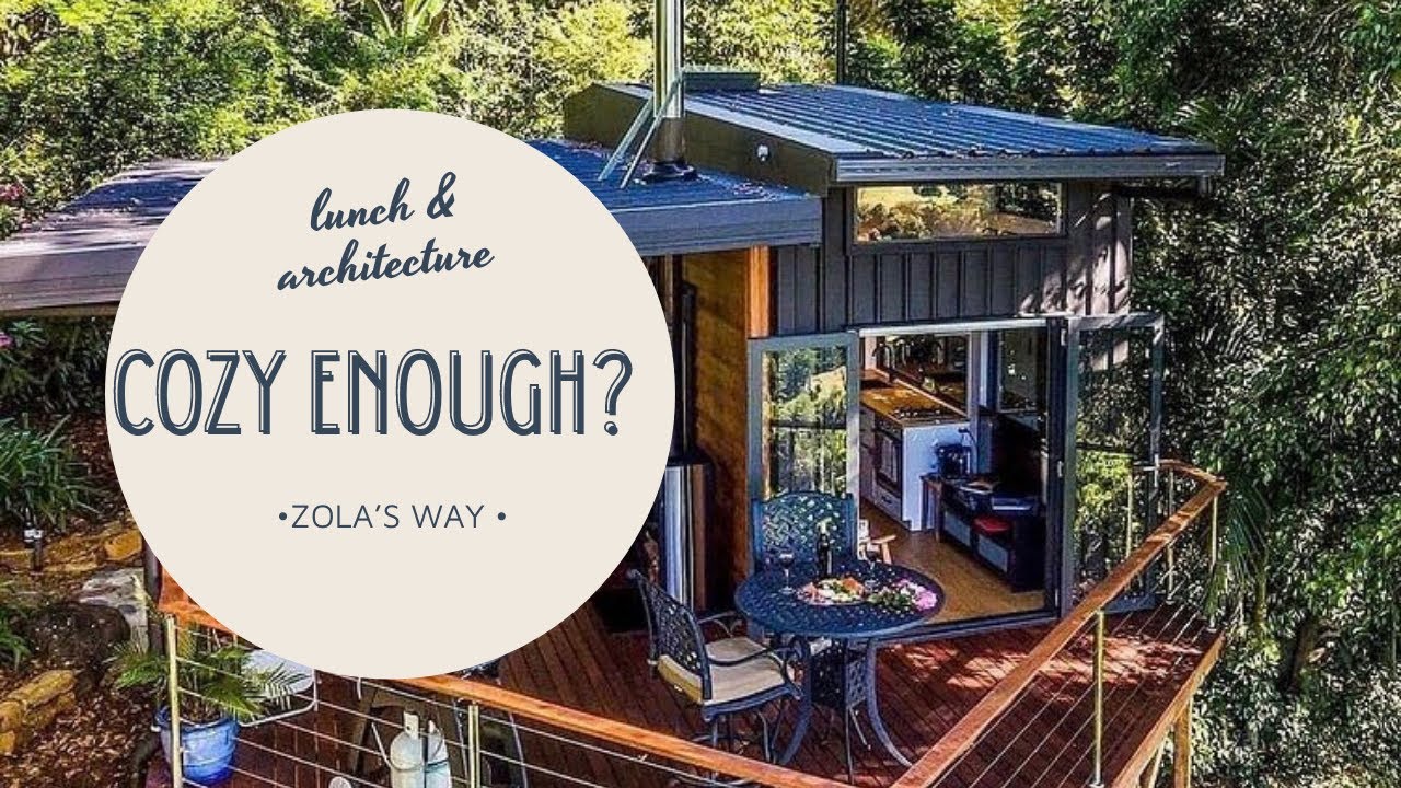 Do you like this tiny house cabin? 👍🏾👎🏾 | lunch & architecture ep 1 ...
