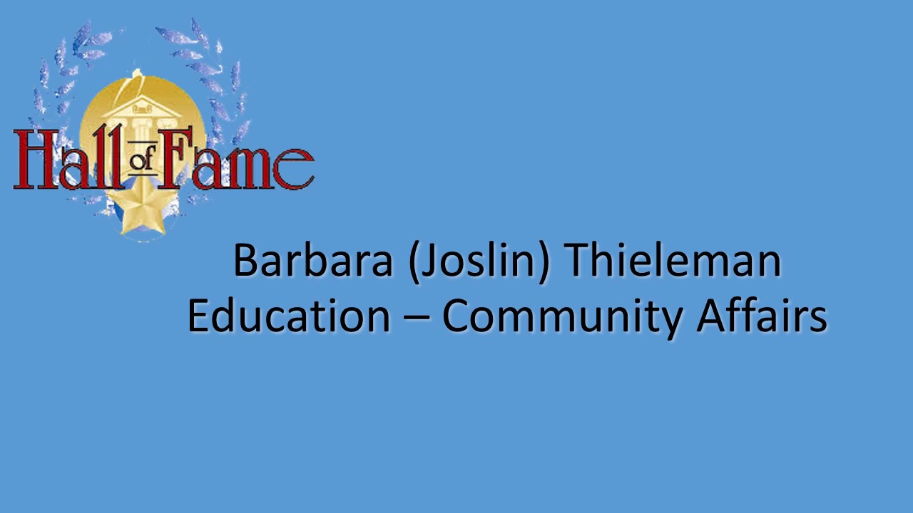 Barbara Joslin Thielemann - YouTube