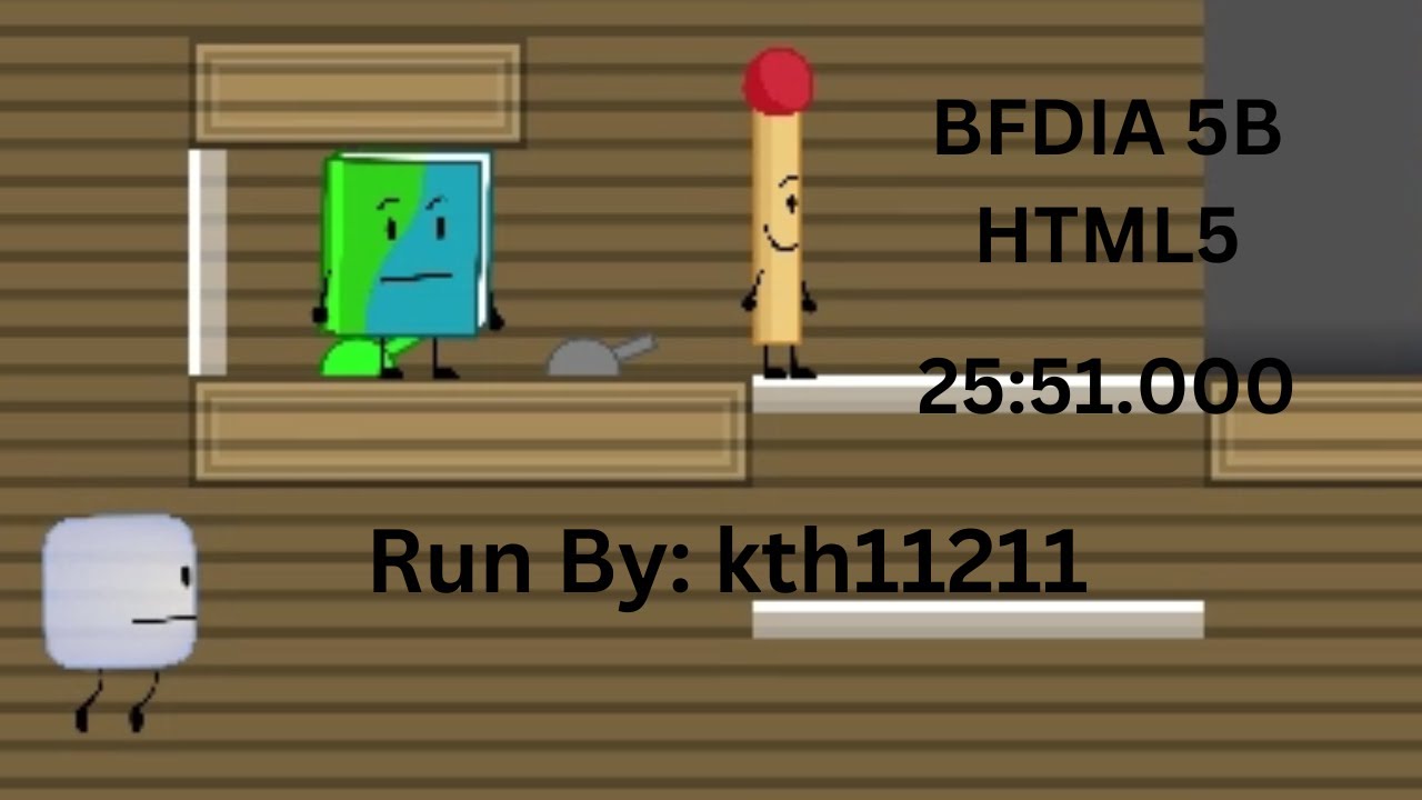 (PB) BFDIA 5B Any% 25:51.000 - YouTube