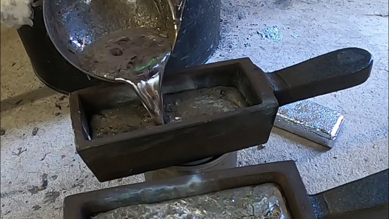 melting lead #2 - YouTube