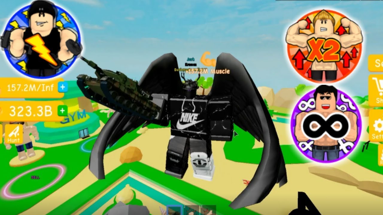 Roblox Lifting Simulator Getting Infinite Size and MORE! - YouTube