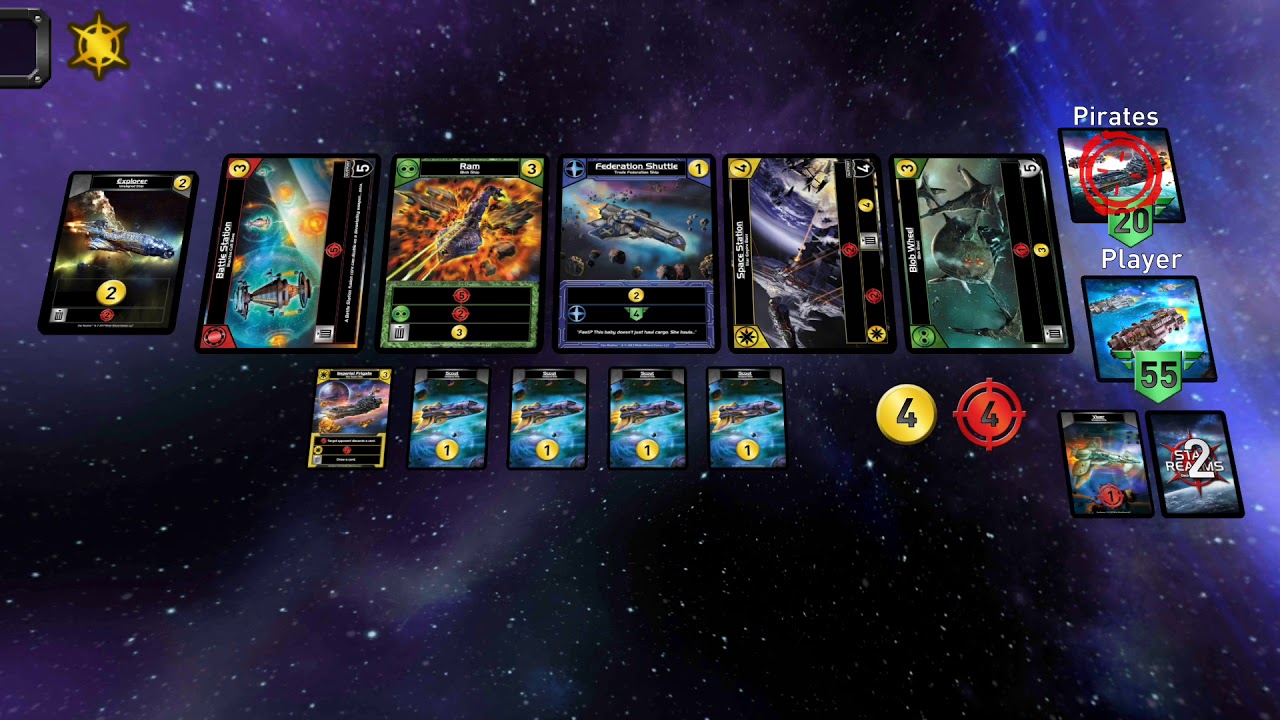 STAR REALMS FIRST BOSS BATTLE - YouTube